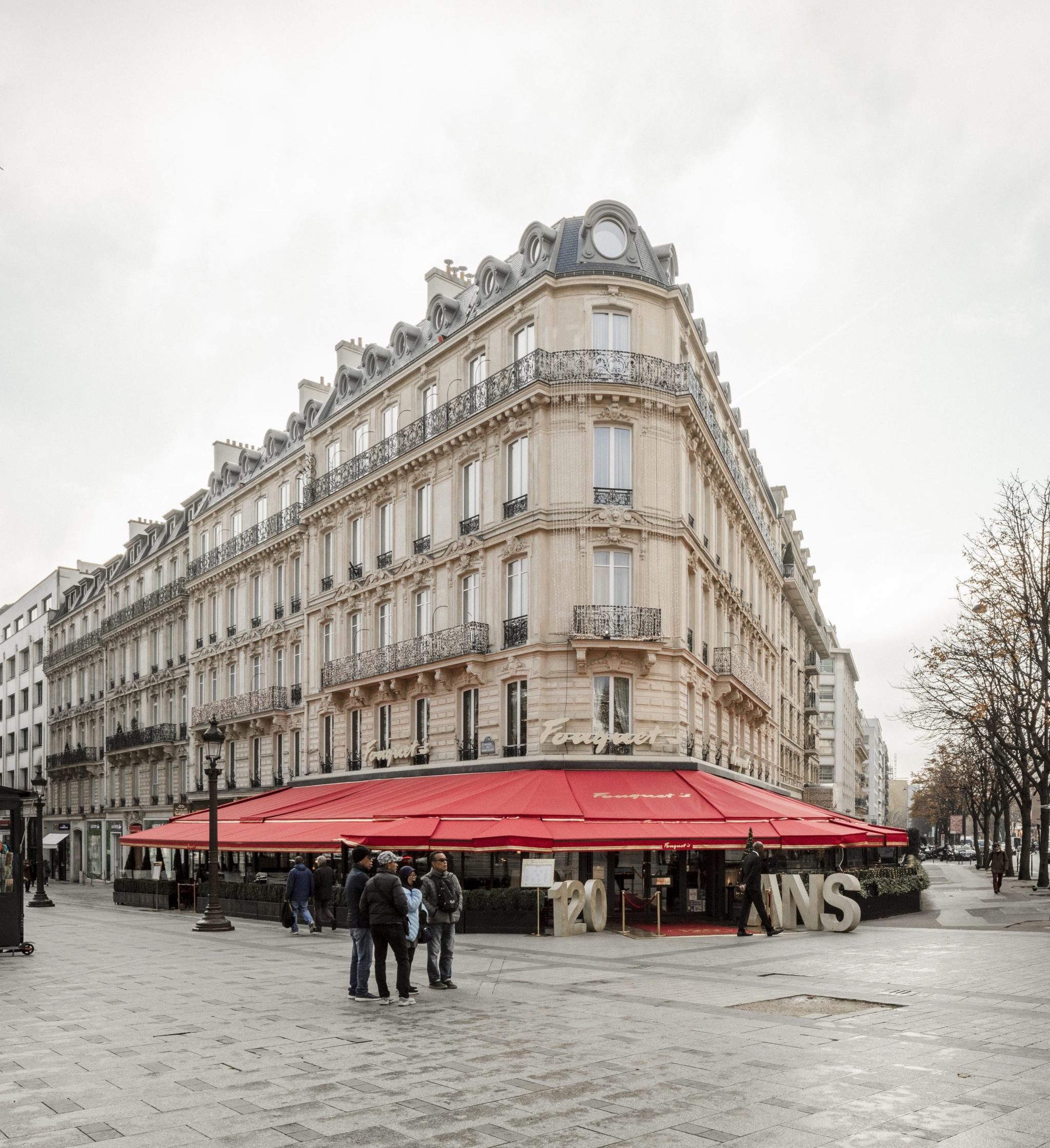 Le Fouquet's , Champs Elysées , Paris - Billiet Menuiserie